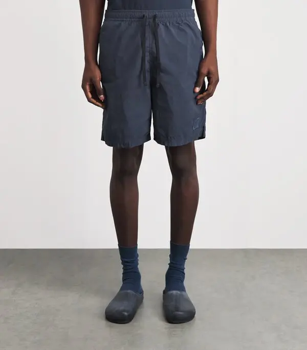 Stone Island Recycled Ghost Logo Shorts - Blue