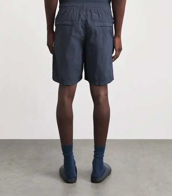 Stone Island Recycled Ghost Logo Shorts - Blue