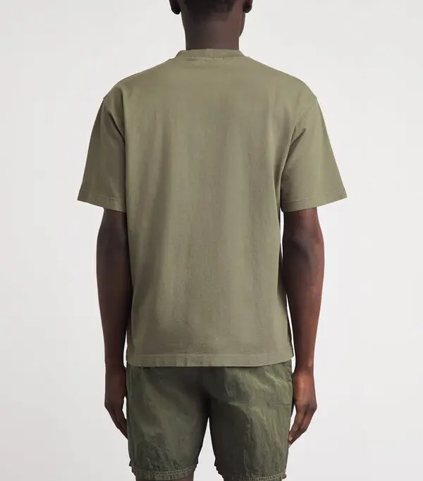 Stone Island Organic Cotton Logo T-shirt - Green