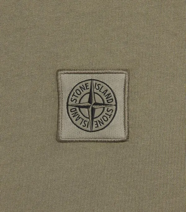 Stone Island Organic Cotton Logo T-shirt - Green