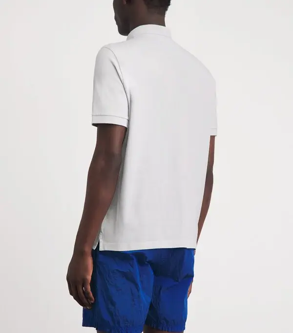 Stone Island Stretch Organic Cotton Polo Shirt - Blue
