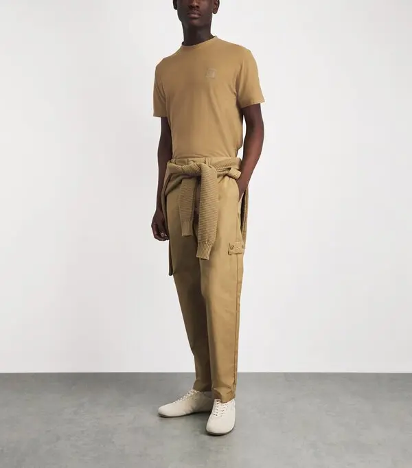 Stone Island Organic Cotton Ghost T-shirt - Beige