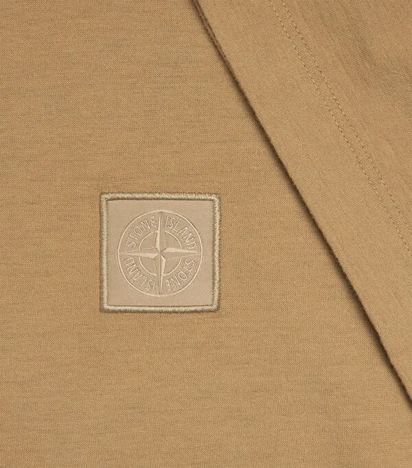 Stone Island Organic Cotton Ghost T-shirt - Beige