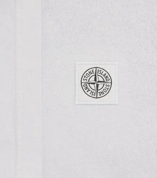 Stone Island Organic Cotton Laminated T-shirt - Blue