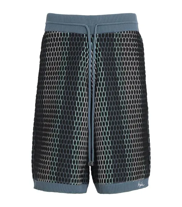 Amiri Jacquard Stripe Sweatshorts