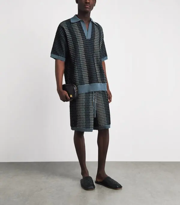 Amiri Jacquard Stripe Sweatshorts