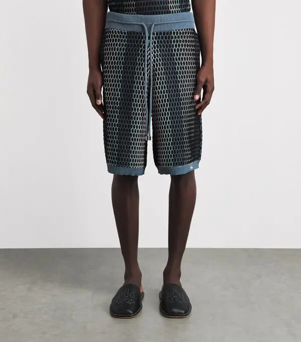 Amiri Jacquard Stripe Sweatshorts