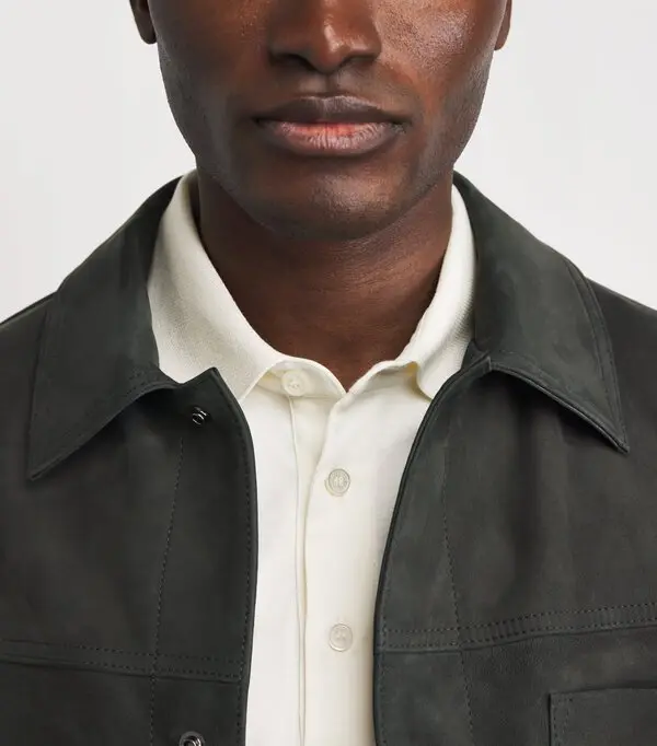 BRETT JOHNSON Cotton-silk Tipped Polo Shirt