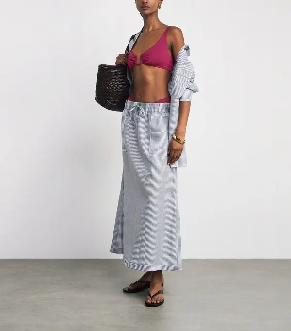 AWAY THAT DAY Palma Plunge Bikini Top
