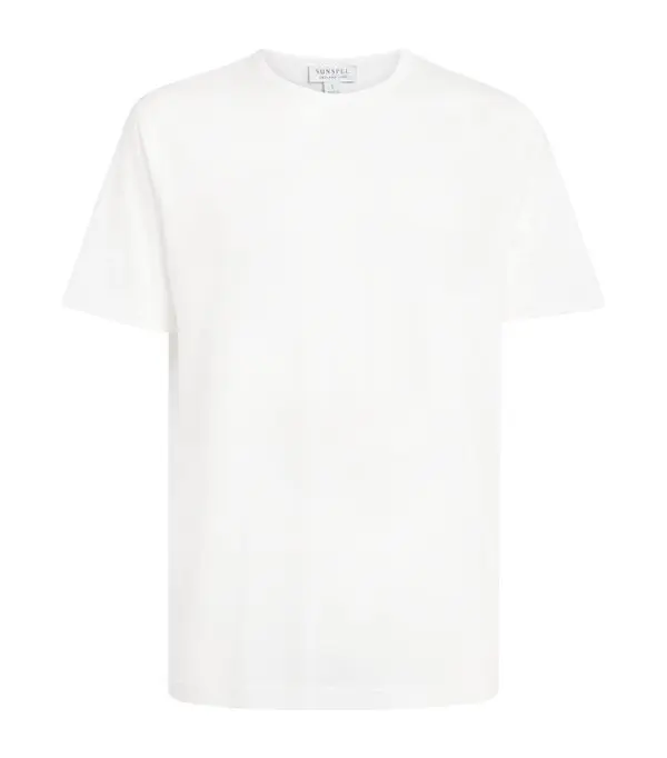 Sunspel Supima Cotton Classic T-shirt - White