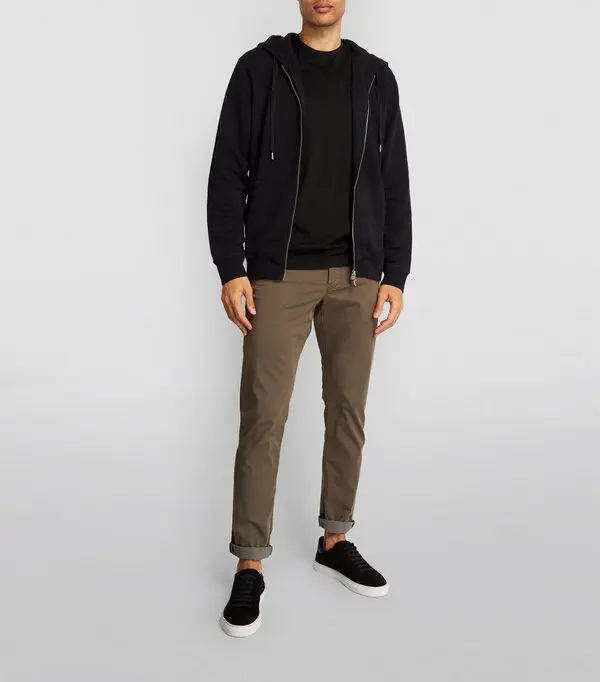 Sunspel Supima Cotton Classic T-shirt - Black