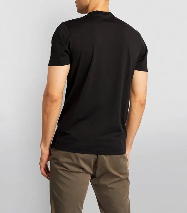 Sunspel Supima Cotton Classic T-shirt - Black