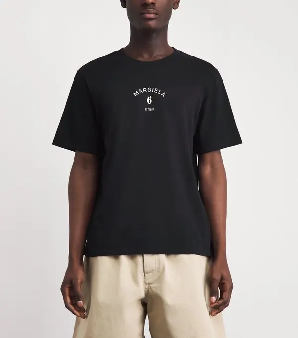 MAISON MARGIELA Cotton Logo T-shirt