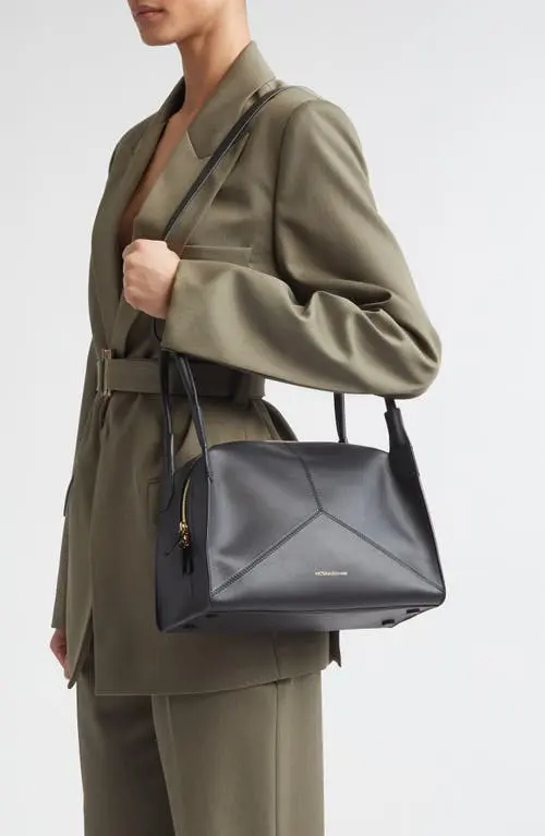 Victoria Beckham The Plié Top Handle Bag - Black
