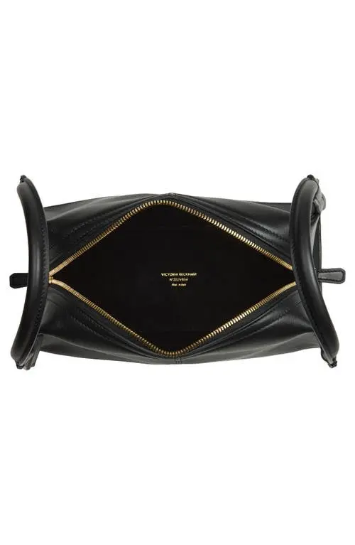 Victoria Beckham The Plié Top Handle Bag - Black