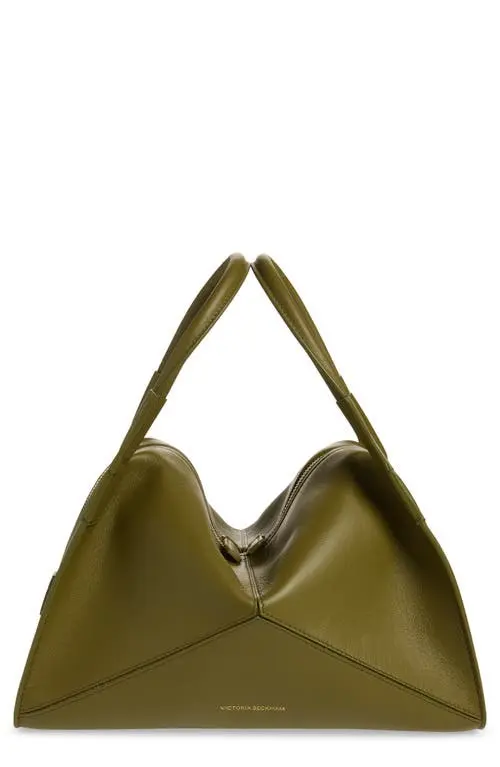 Victoria Beckham The Plié Top Handle Bag - Cactus Green