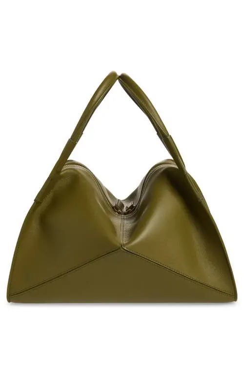 Victoria Beckham The Plié Top Handle Bag - Cactus Green
