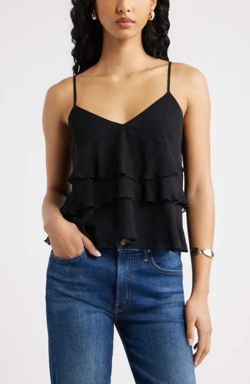 OPEN EDIT Ruffle Tiered Camisole