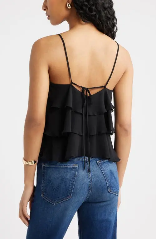 OPEN EDIT Ruffle Tiered Camisole