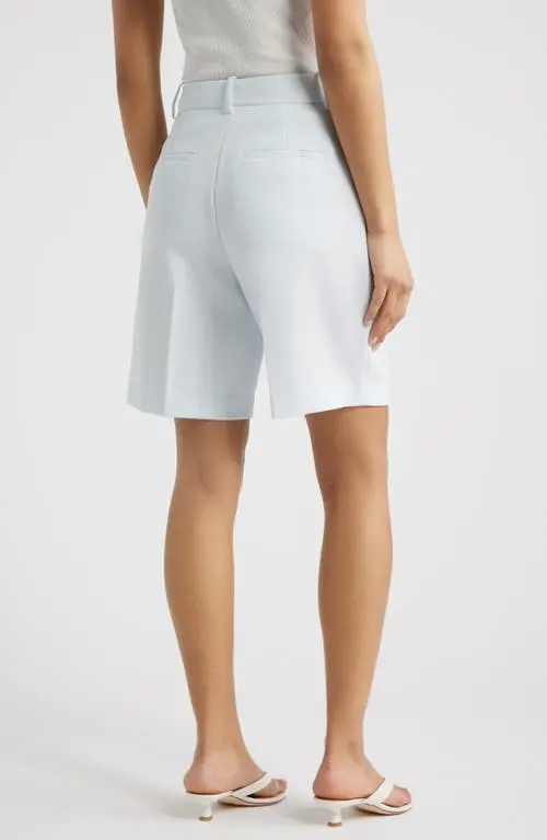 OPEN EDIT High-rise Bermuda Shorts - Blue Breeze