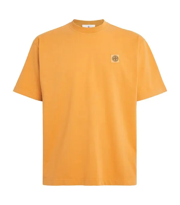 Stone Island Organic Cotton Logo T-shirt