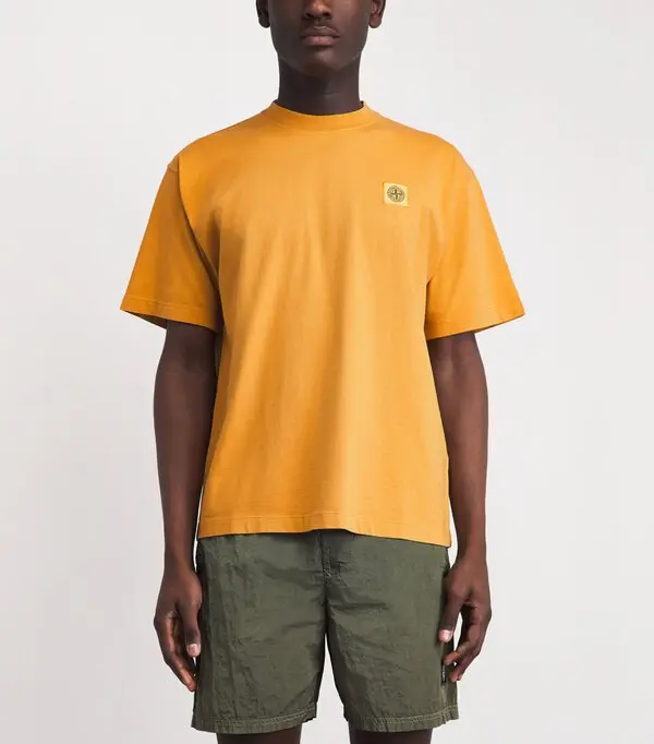 Stone Island Organic Cotton Logo T-shirt
