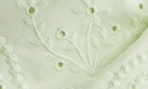 Treasure & Bond Eyelet Embroidered Bandana - Mint