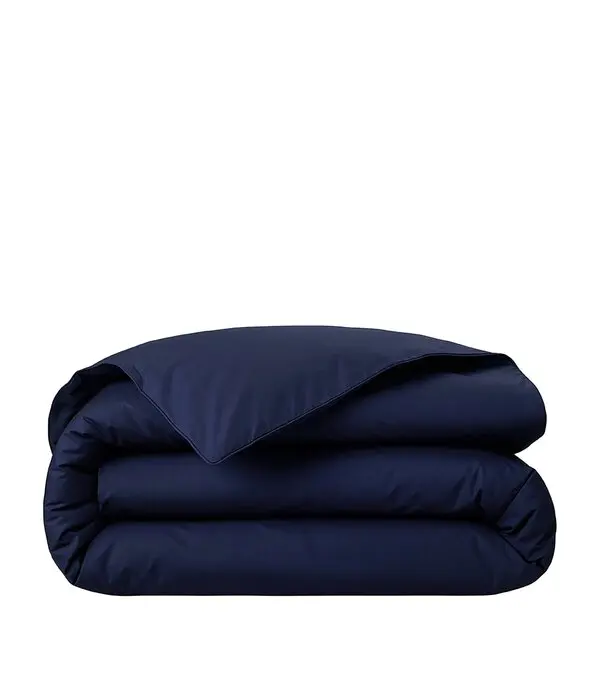 Ralph Lauren Cotton Player King Duvet Cover - Navy