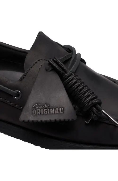 Clarks Godney Leather Boat Shoe
