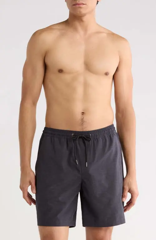 Nordstrom 7-inch Volley Swim Shorts - Black