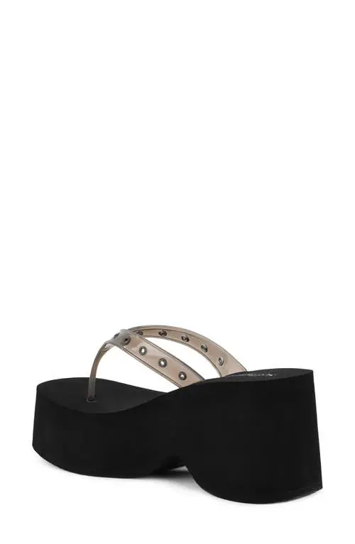 Seychelles High Tide Platform Flip Flop - Black