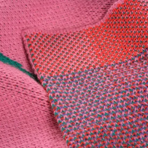 ZSA ZSA ZSU Moda Jacquard Knitted 100% Acrylic Throw 51x67 In Fun