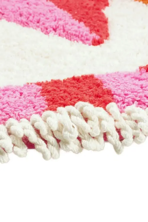 ZSA ZSA ZSU Punjab 100% Cotton Bath Mat 28 In Eye