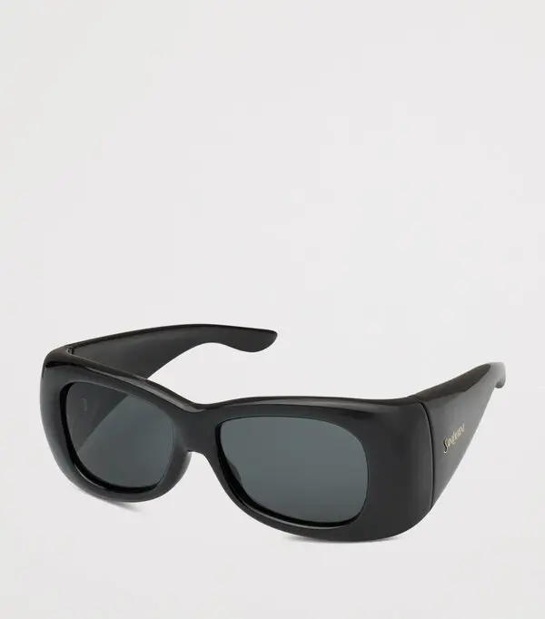 Saint Laurent Oversized Pillowed Sunglasses - Black