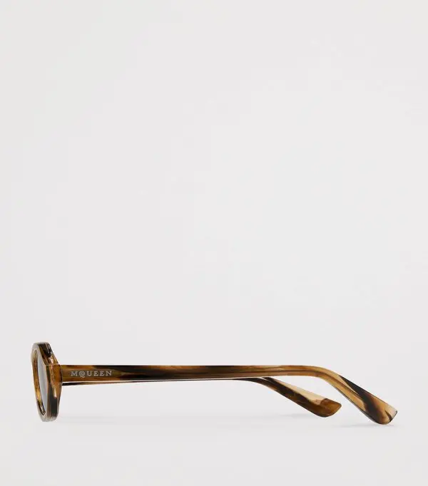 Alexander McQueen Oval Sunglasses