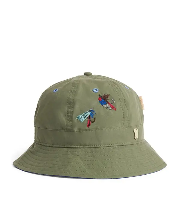 Barbour X Paul Smith Embroidered Bucket Hat - Green