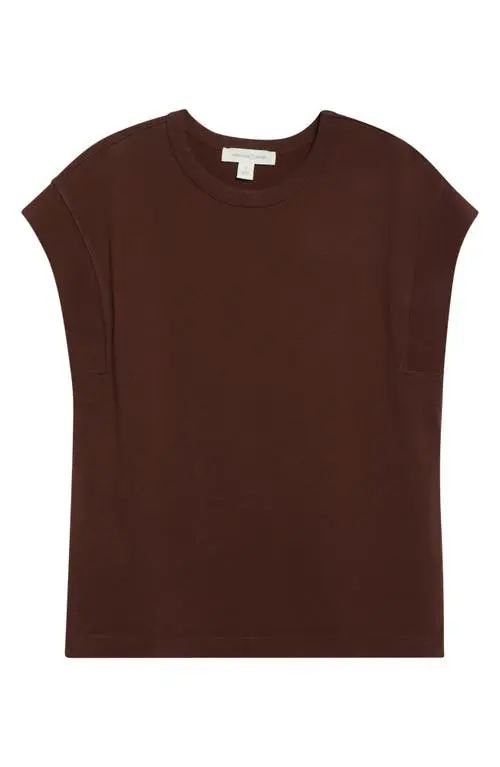 Treasure & Bond Drop Shoulder T-shirt - Brown Chicory