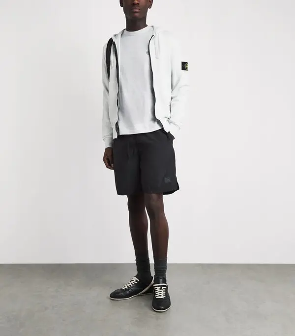 Stone Island Recycled Ghost Logo Shorts - Black