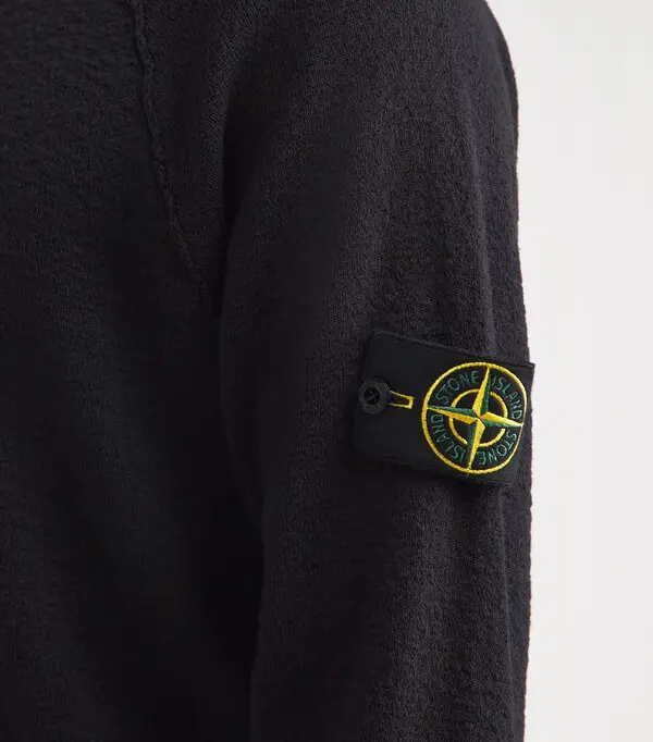 Stone Island Organic Cotton Raglan Sleeve Sweater
