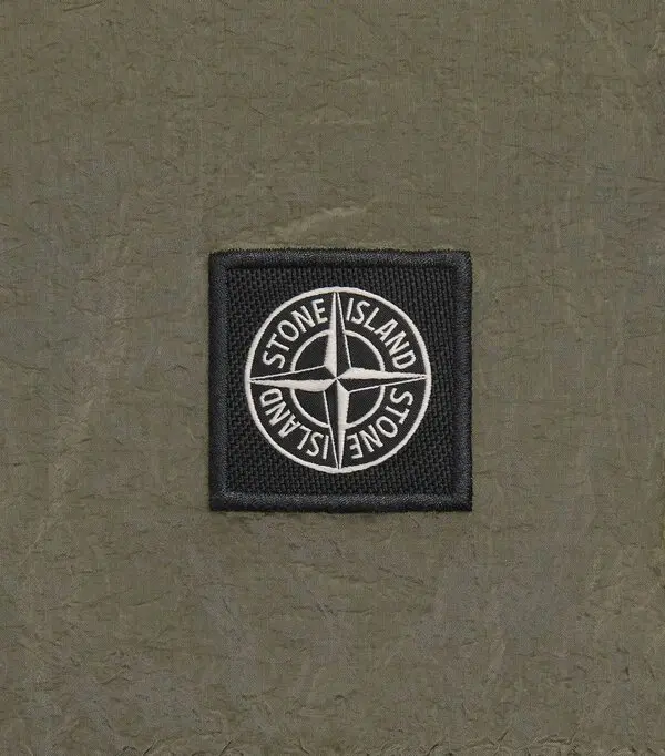 Stone Island Recycled Logo Swim Shorts - Green