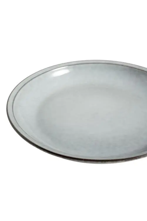 ZSA ZSA ZSU Lily Stoneware Dinner Plate 9.4" Set Of 3
