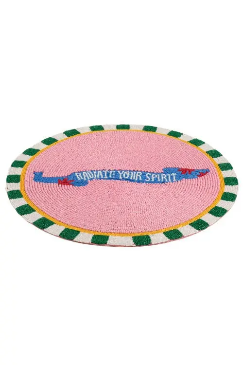 ZSA ZSA ZSU Dadri Beadded Placemat Spirit 14