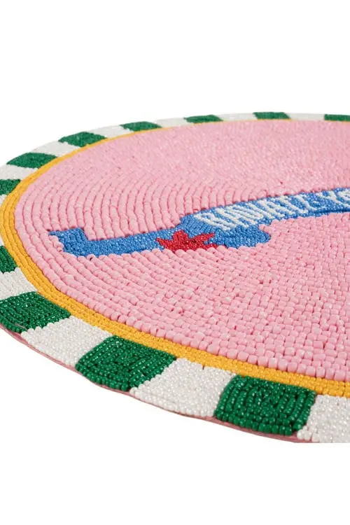 ZSA ZSA ZSU Dadri Beadded Placemat Spirit 14