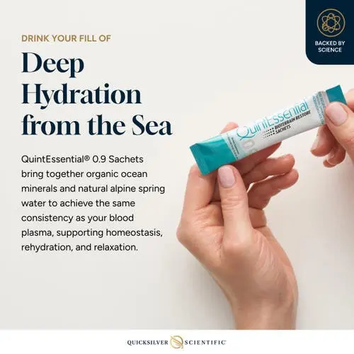 QUICKSILVER SCIENTIFIC Quintessential Isotonic Sea Water Liquid Supplement