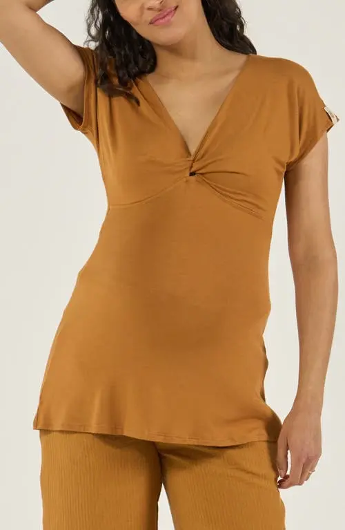 CACHE COEUR Célia Maternity And Nursing Top - Cumin