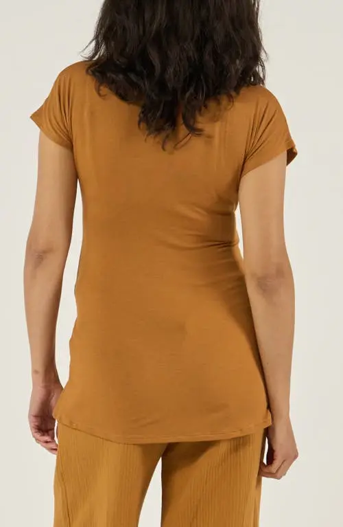 CACHE COEUR Célia Maternity And Nursing Top - Cumin
