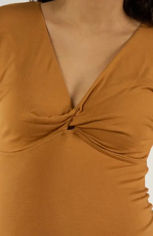 CACHE COEUR Célia Maternity And Nursing Top - Cumin