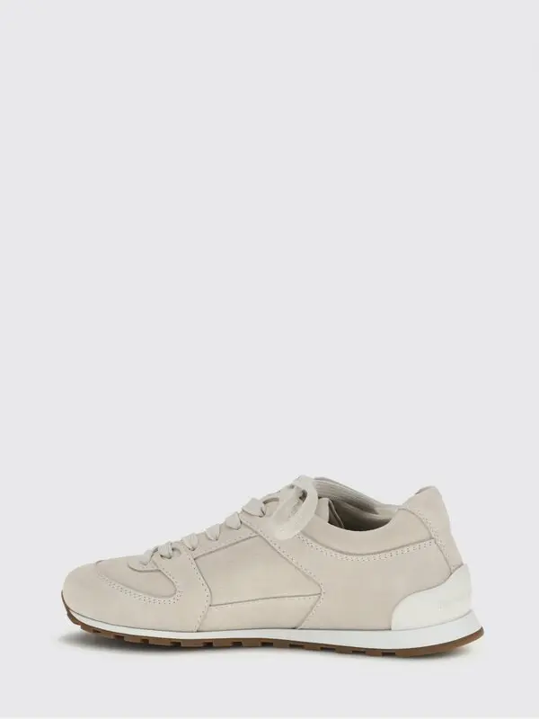 Brunello Cucinelli Lace-up Sneakers - Ivory