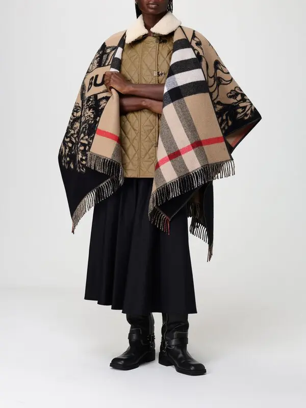 Burberry Quilted Cape