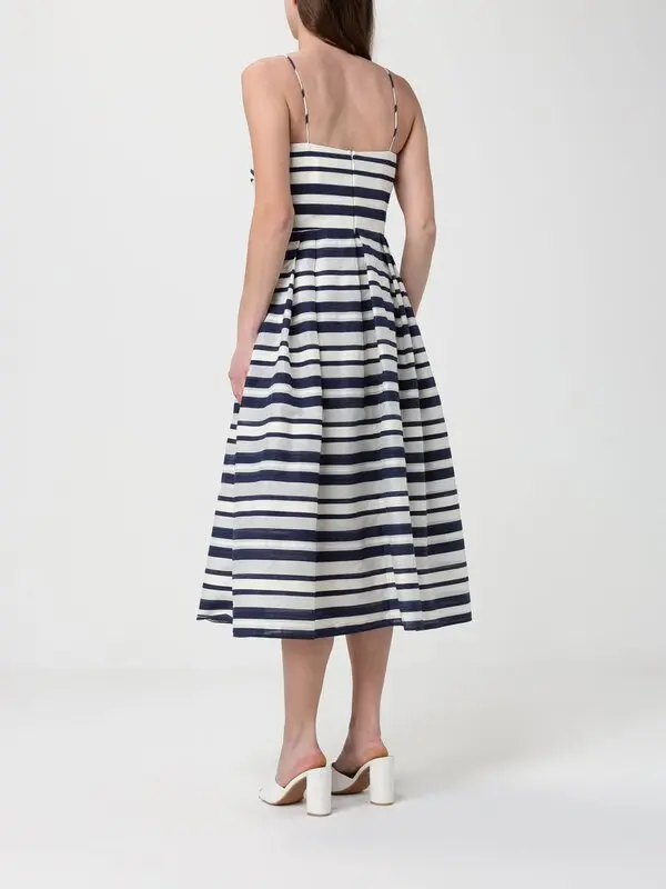 Ralph Lauren Striped Midi Dress